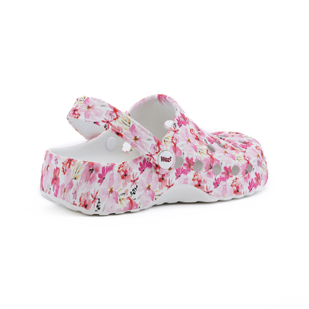 Fantasia Pink Flowers Clogs | Woz | Women Footwear & Shoes - MyJooti.com
