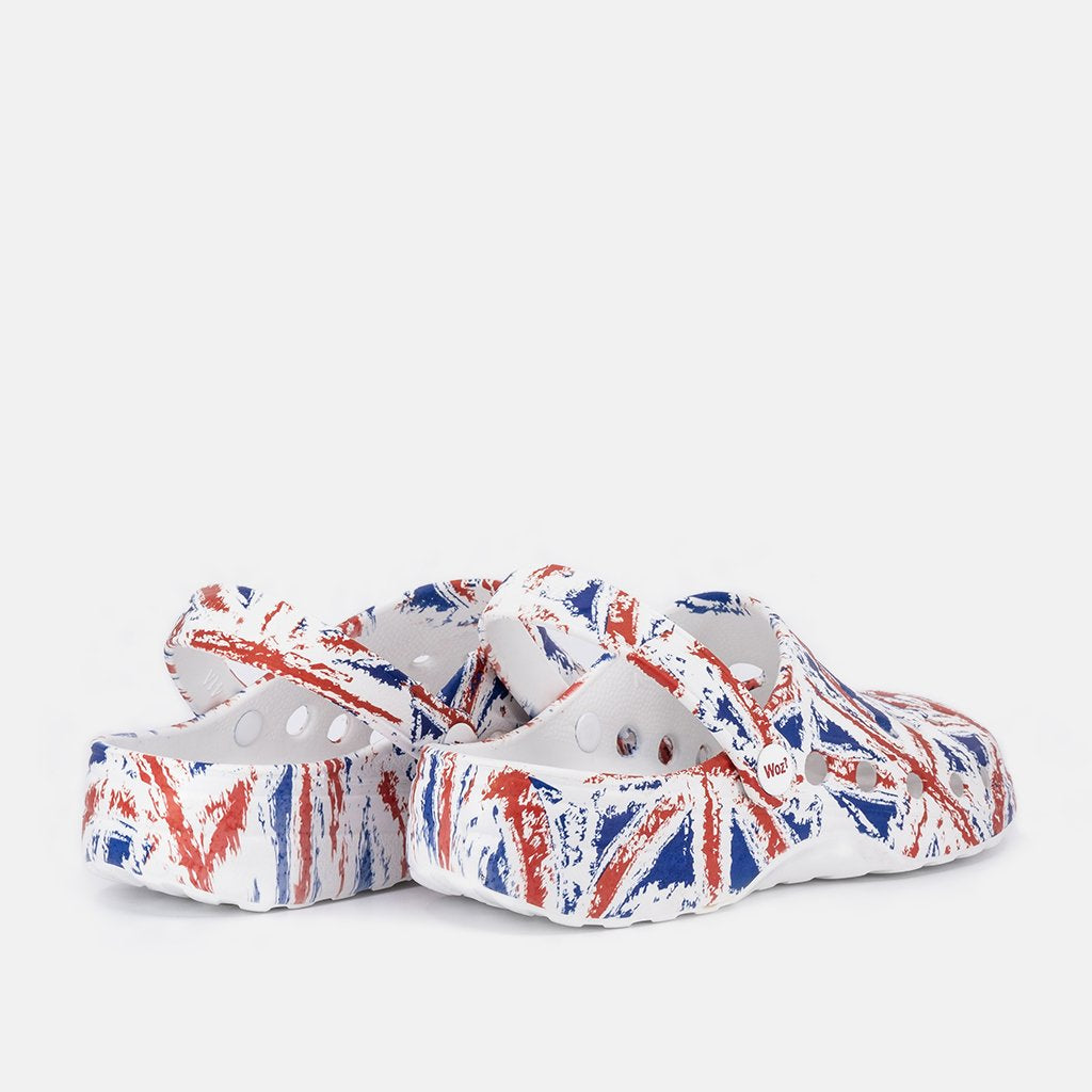 UK Flag Clogs | Woz | Men Footwear & Shoes - MyJooti.com